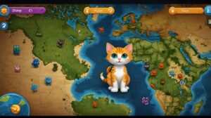 Geo Kitten Game- Exploring Geography Through Fun Challenges